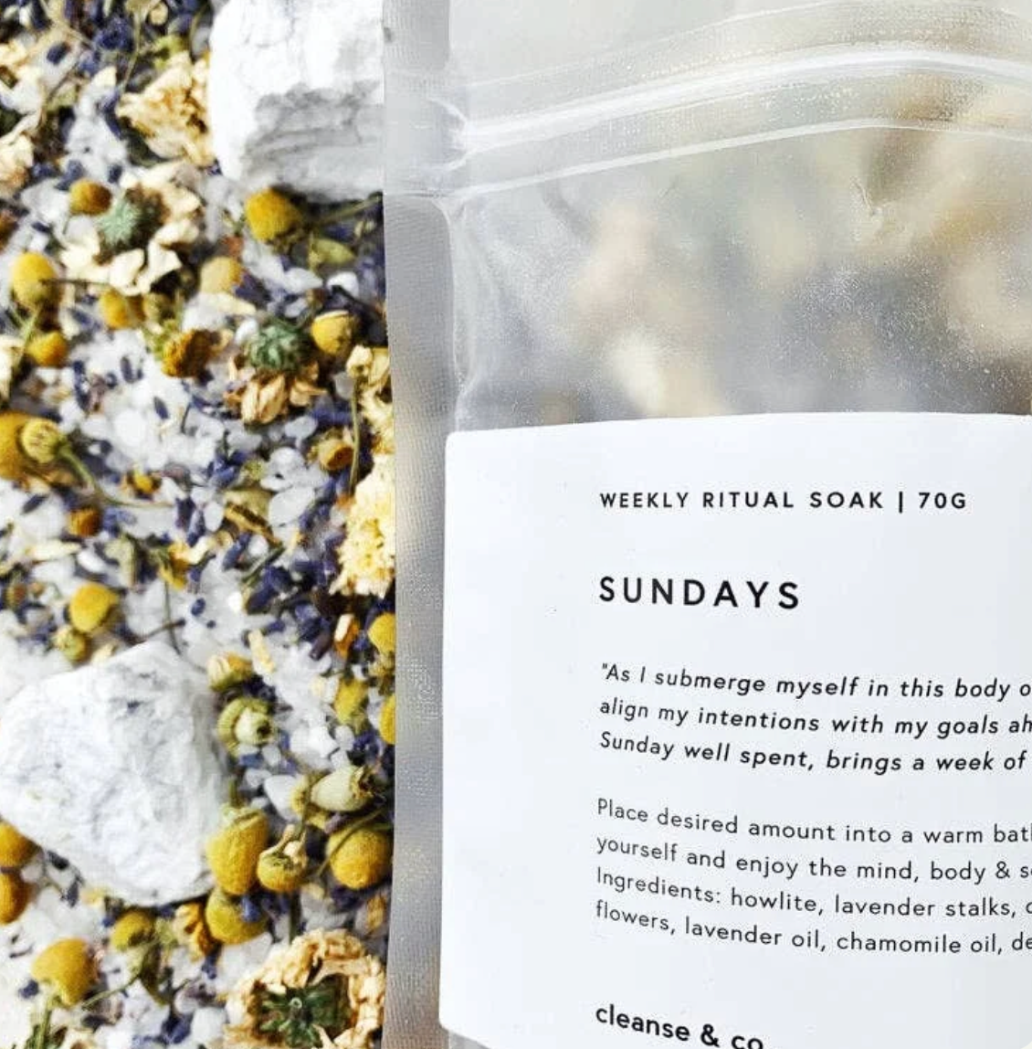 Sundays Ritual Soak | Soul Interiors & co